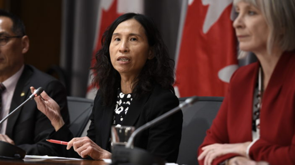 Dr. Theresa Tam tells Canadians they should wear a mask while having ...