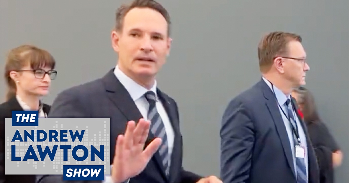 The Andrew Lawton Show | Convoy organizer blows off legacy media after ...