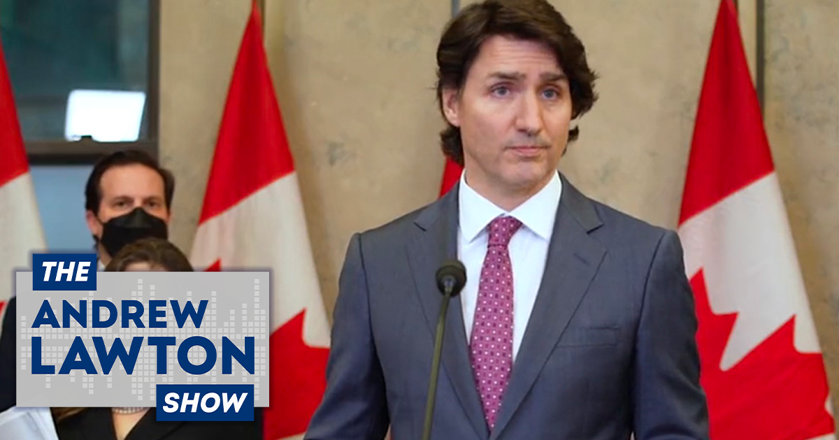 The Andrew Lawton Show | Trudeau thought convoy was political ...