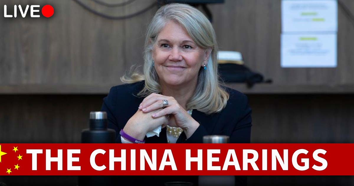 China Hearings | National Security Advisor Jody Thomas questioned on ...
