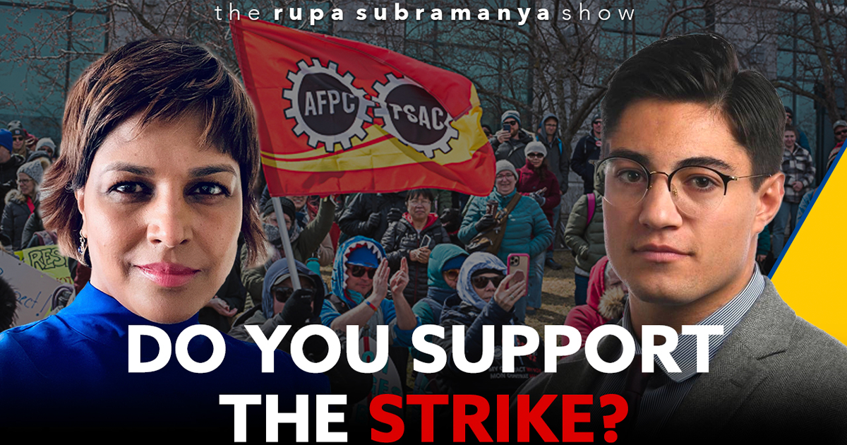 The Rupa Subramanya Show | Do Canadians have any sympathy for public ...