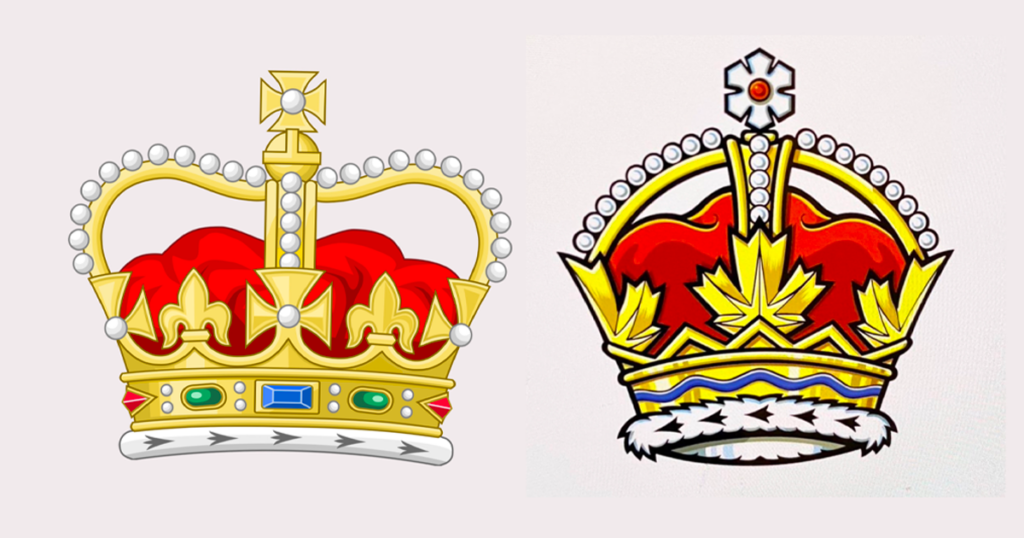 Feds unveils new “Canadian Royal Crown” with snowflake, maple leaves ...