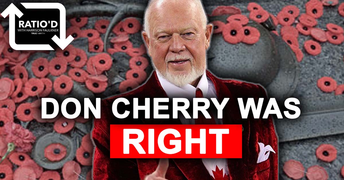 Ratio’d | Don Cherry was right about the poppy | True North