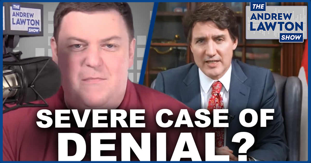 The Andrew Lawton Show | Trudeau says bad polls are because Canadians ...