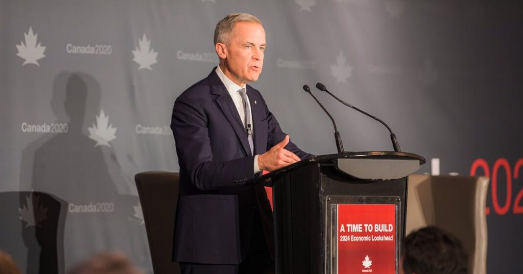 Carney, as head of the Liberal Party, would narrow gap between ...