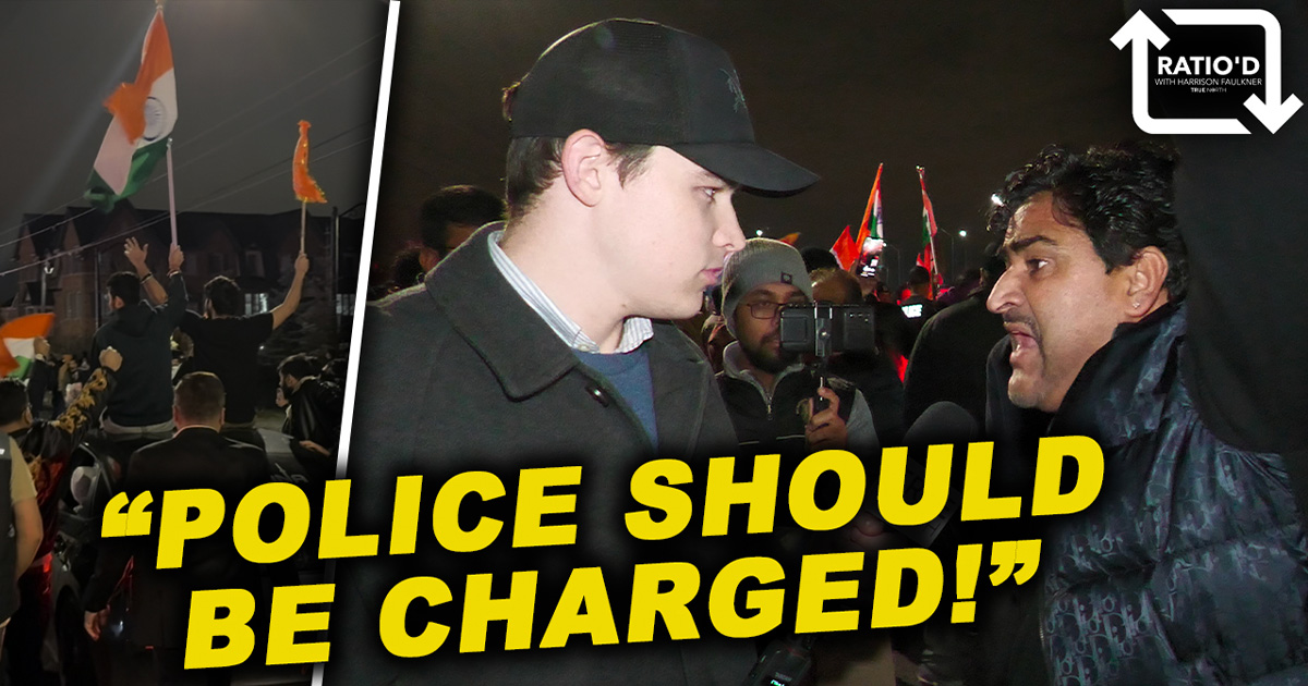 Ratio’d | Violent Indian riots TAKE OVER Brampton streets | True North